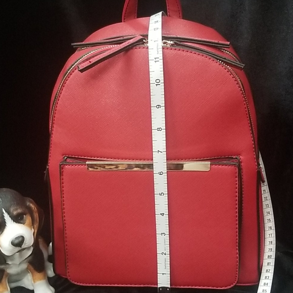 Deluxity Los Angeles | Bags | New Deluxity Los Angeles Red Backpack ...